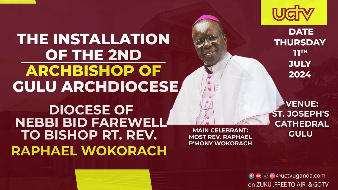 Nebbi Diocese Bids Farewell to Most Rev. Raphael p’Mony Wokorach, M.C.C ...