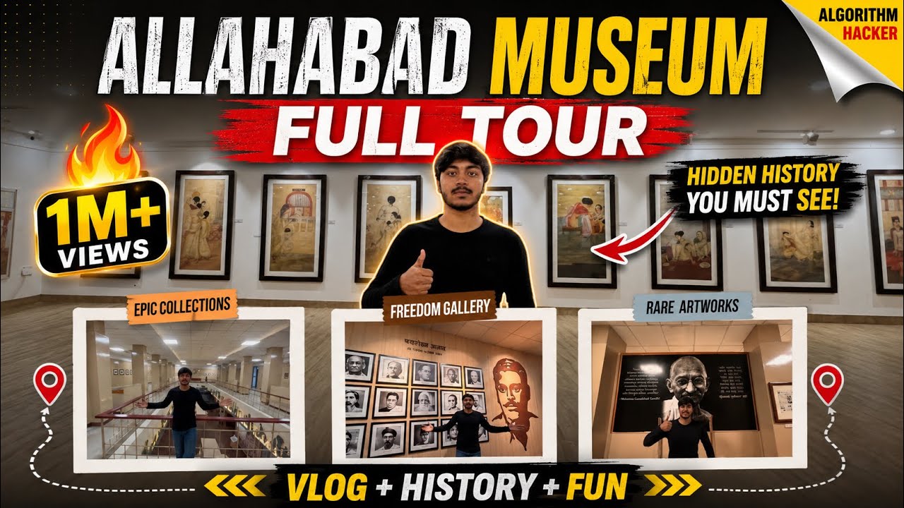 Allahabad Museum Full Tour 🏛️ | Explore Prayagraj’s Historical Treasure ...