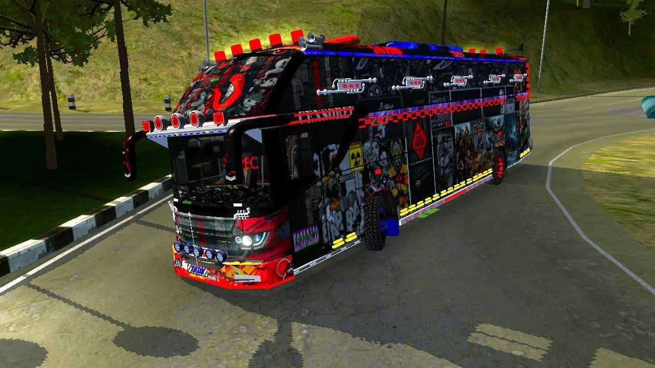 BUS SIMULATOR INDONESIA V3.7.1 NEW LIGHT FILE 📁 - YouTube
