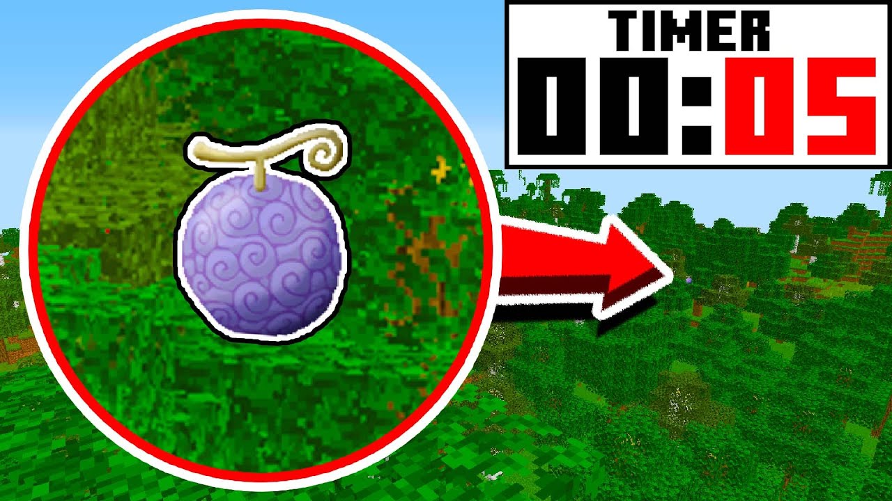 Find a DEVIL FRUIT before time runs out! - YouTube