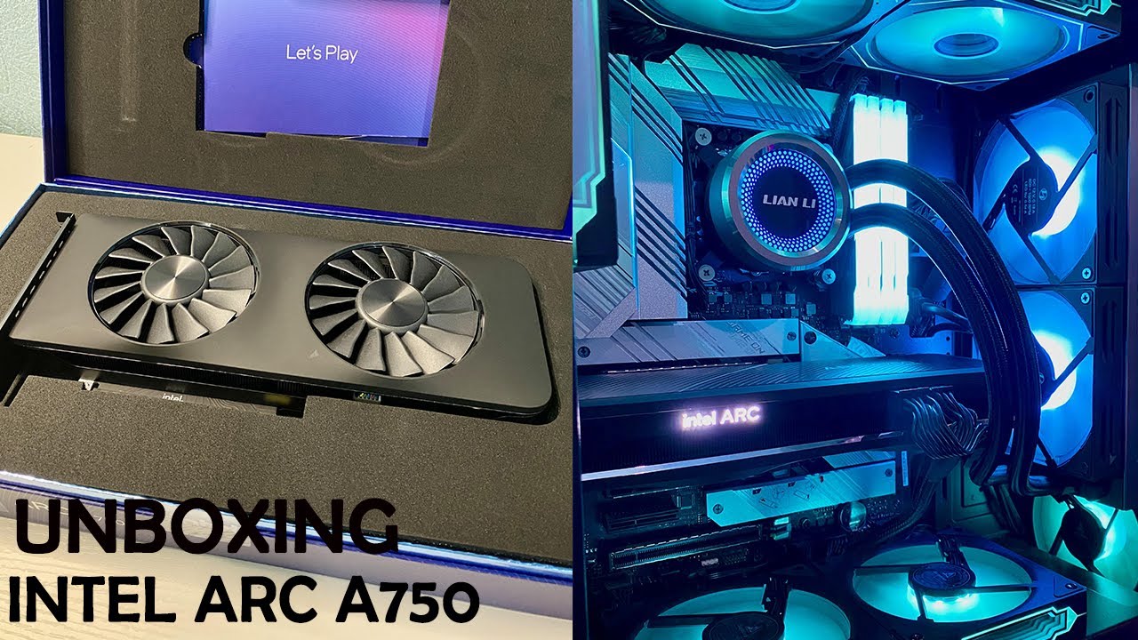Unboxing Intel Arc A750 | Best Budget GPU for 2024 - YouTube