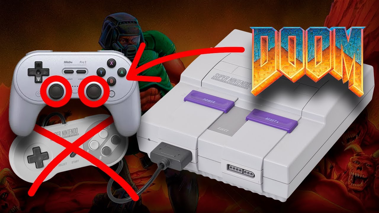 SNES DOOM With Modern Controls - YouTube