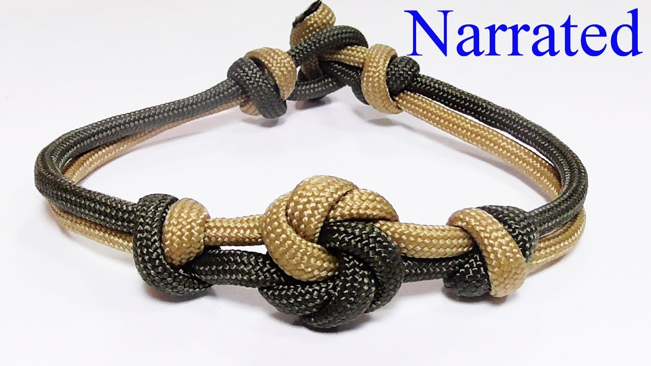 "How You Can Make A Mandala Knot Paracord Bracelet" - YouTube
