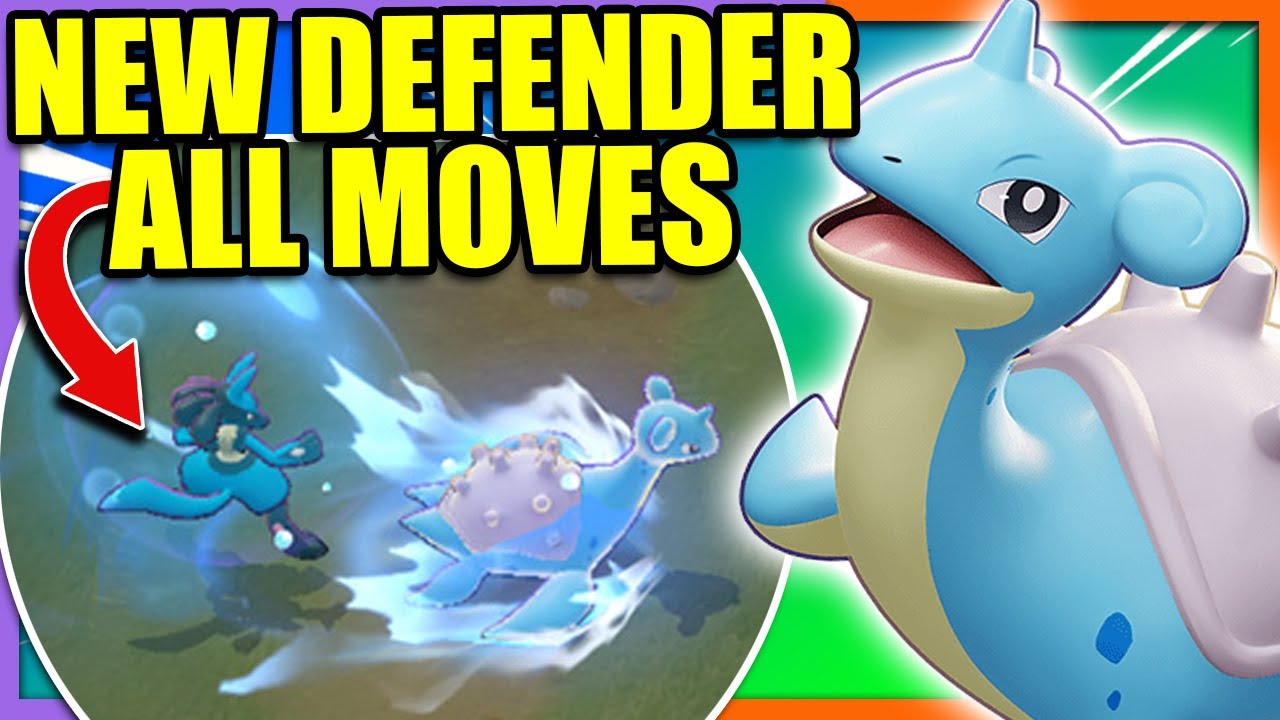 LAPRAS can have ally ride on its back!! All Moves Leaked New Defender ...