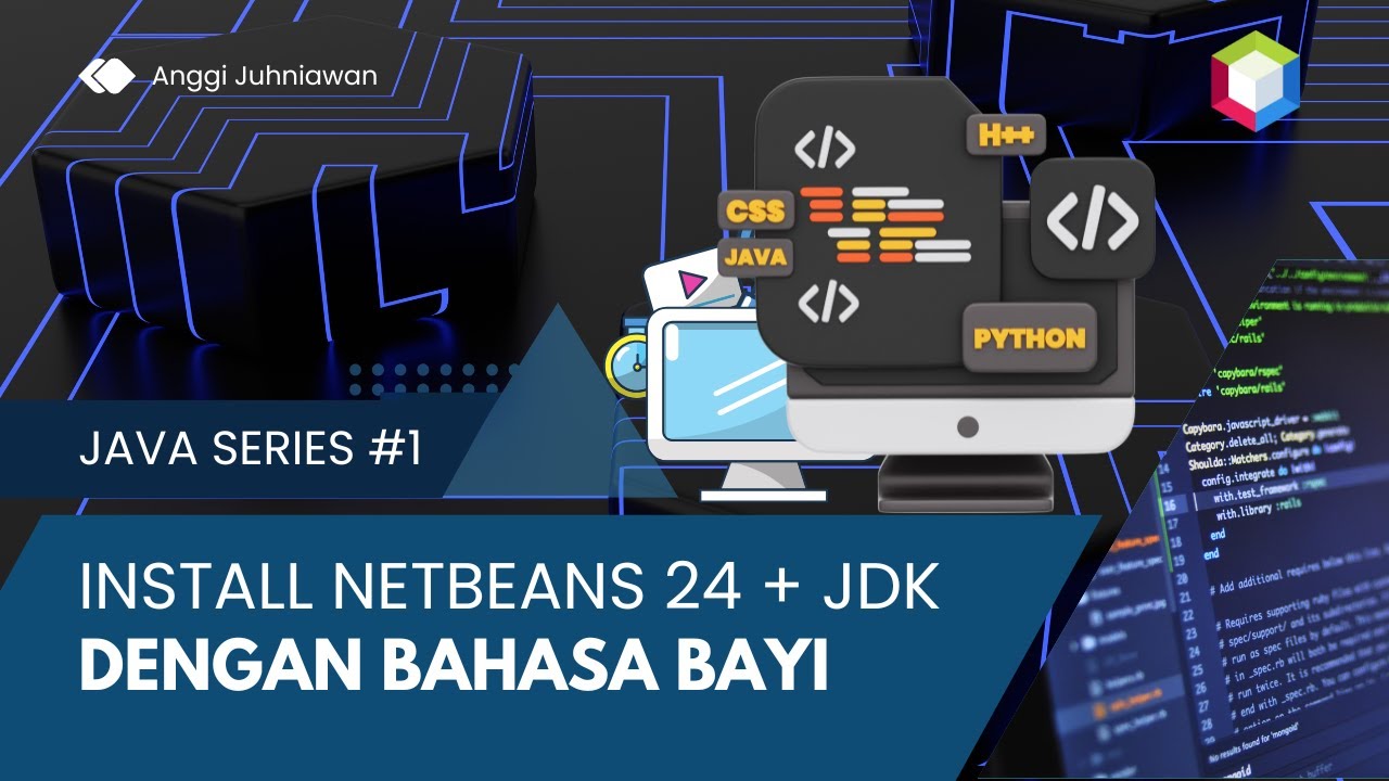 [Java Series #1] Cara Install NetBeans 24 + JDK di Windows 11/10 (Lengkap & Mudah) - YouTube
