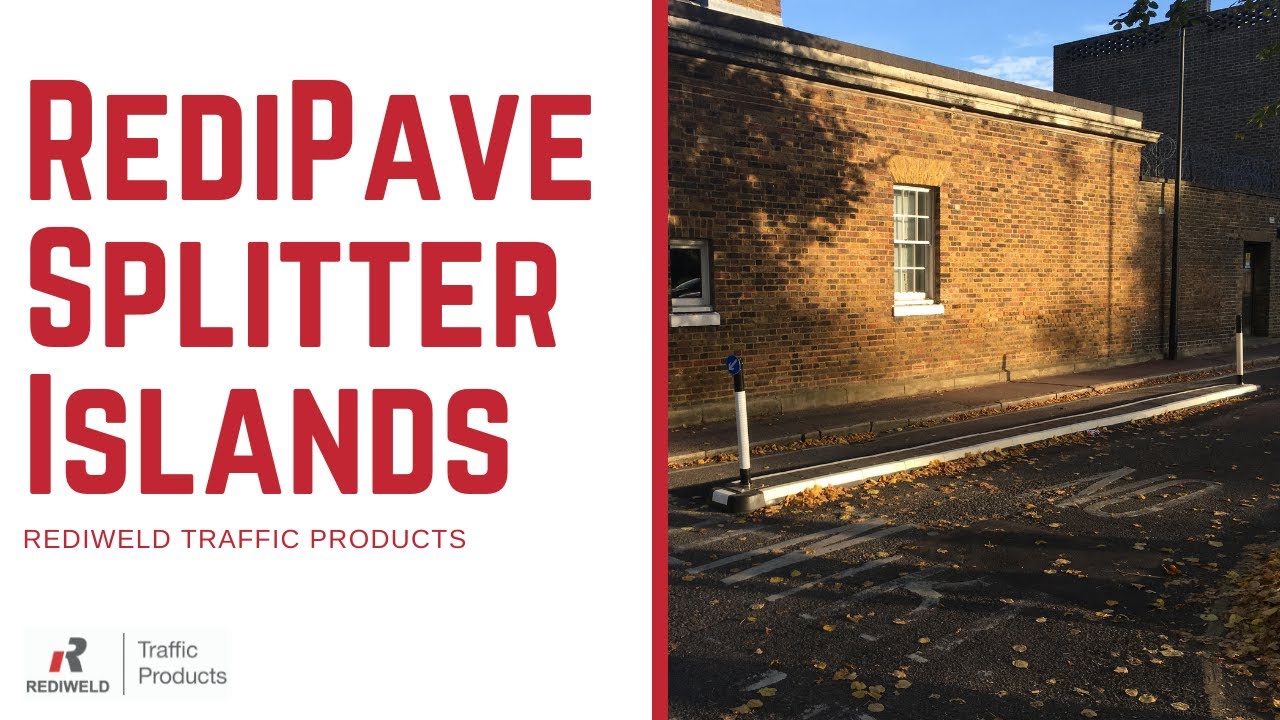 RediPave Splitter Islands | Rediweld Traffic - YouTube