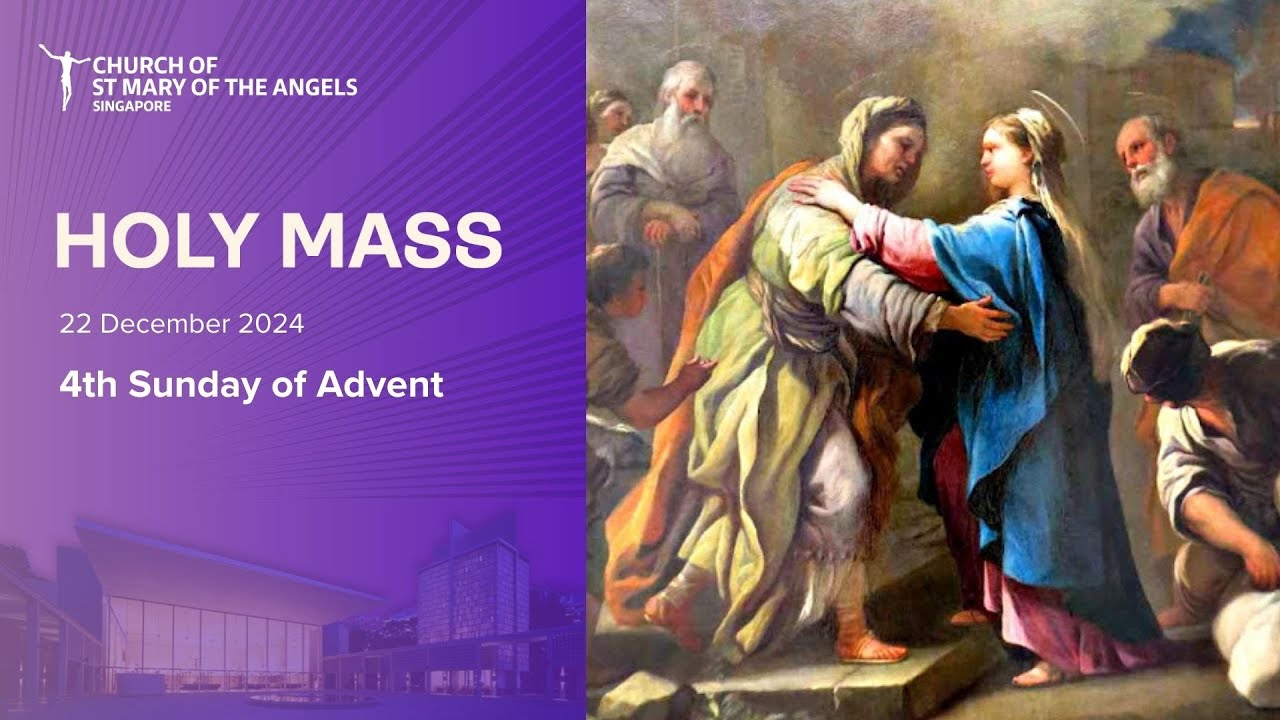 Holy Catholic Mass - 4th Sunday of Advent - 22 December 2024 - YouTube