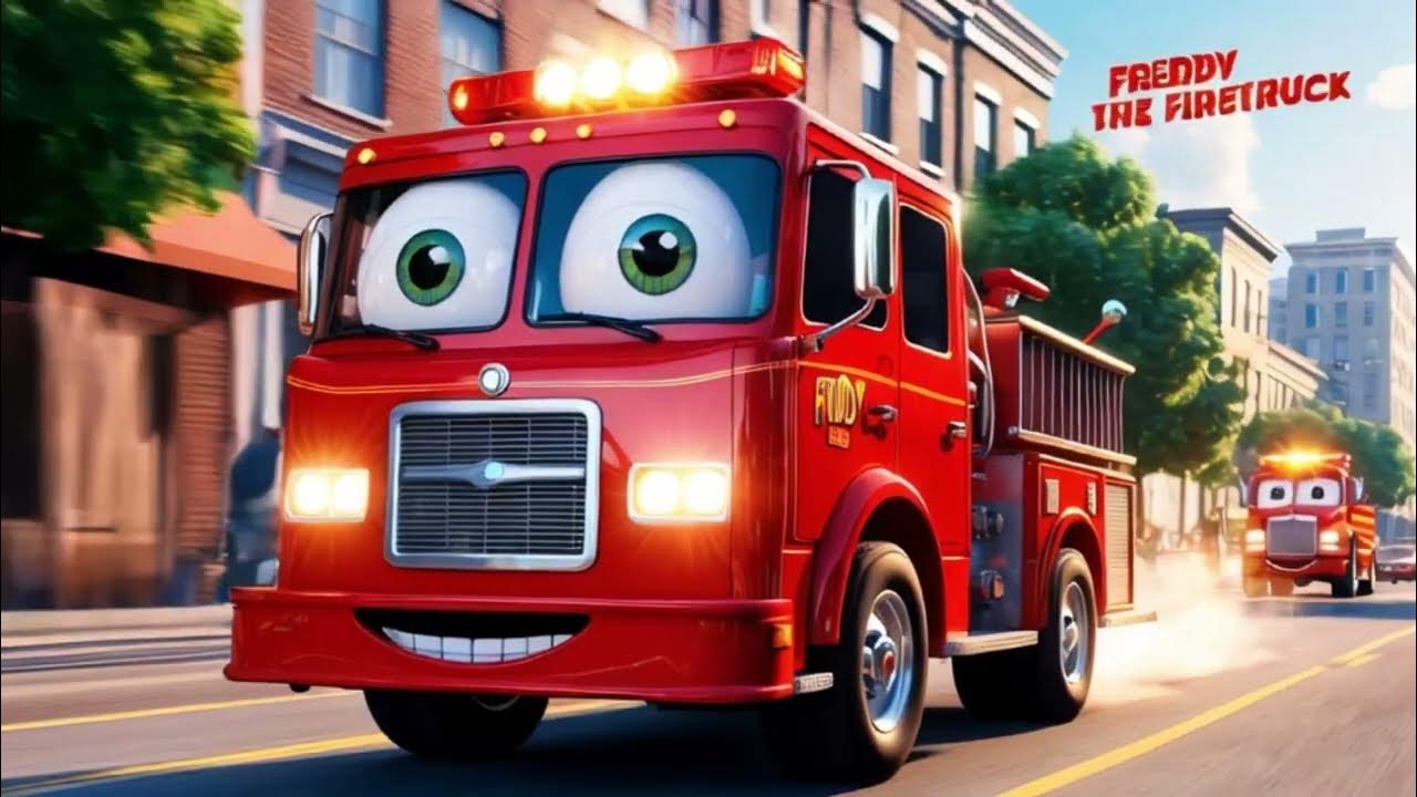 Freddy the Firefighter to the Rescue! | Fun Nursery Rhyme - YouTube