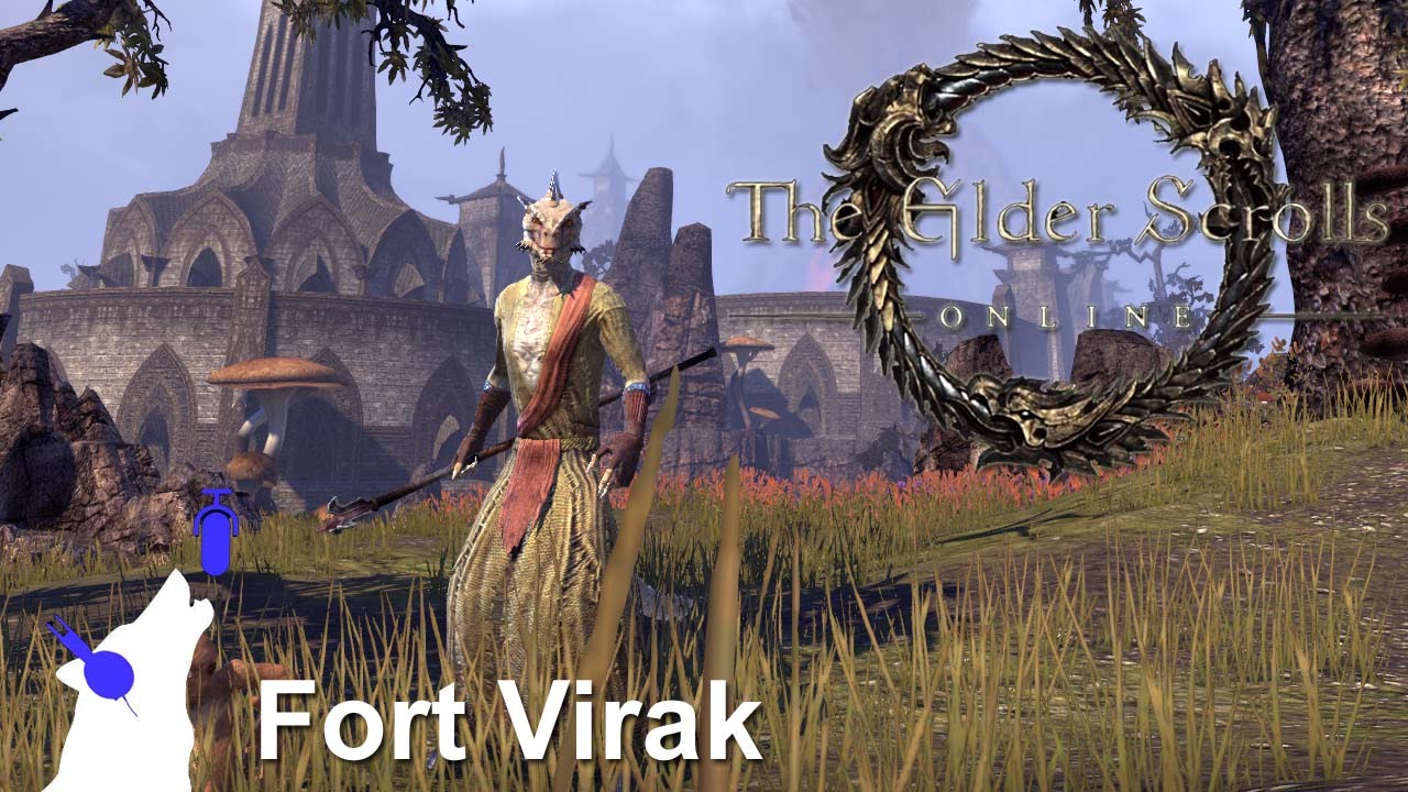 Elder Scrolls Online - 10 - Fort Virak - YouTube