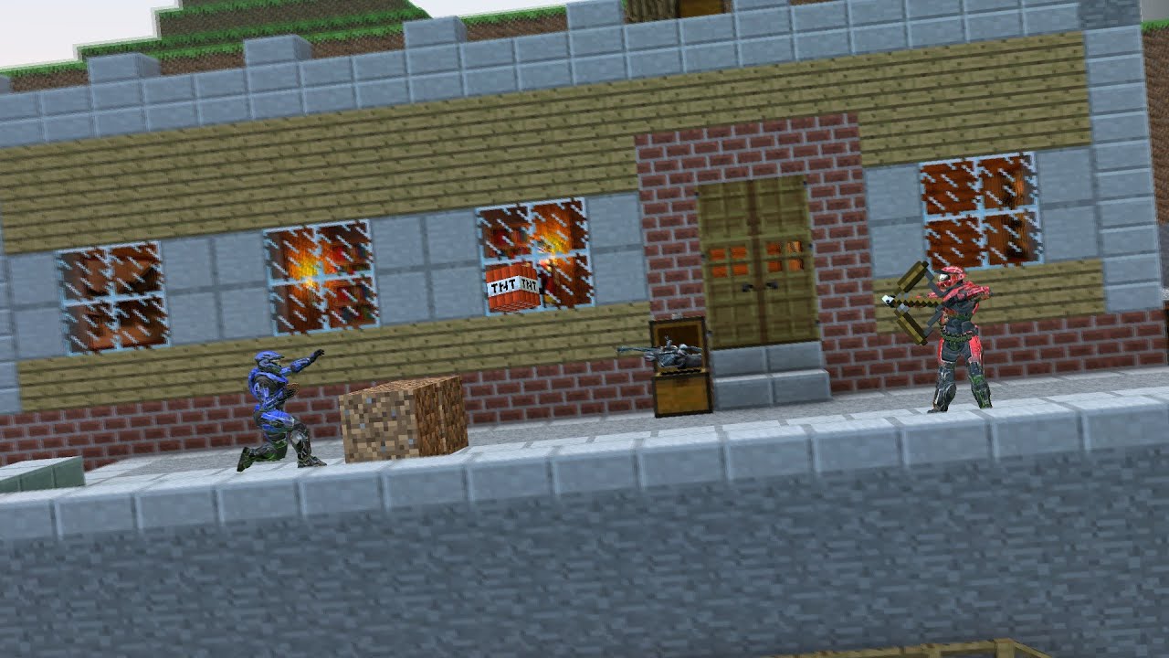 Halo Minecraft Edition - YouTube