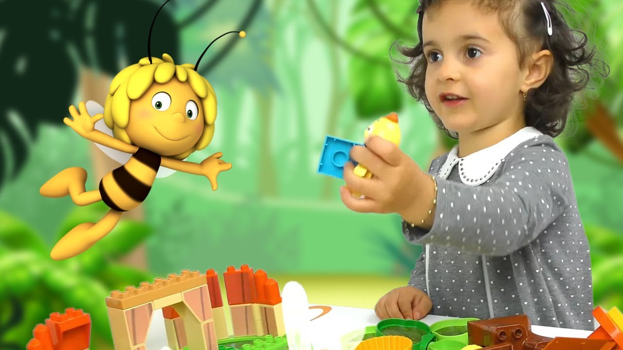 Maya The Bee LEGO Toy Play With Sara - YouTube