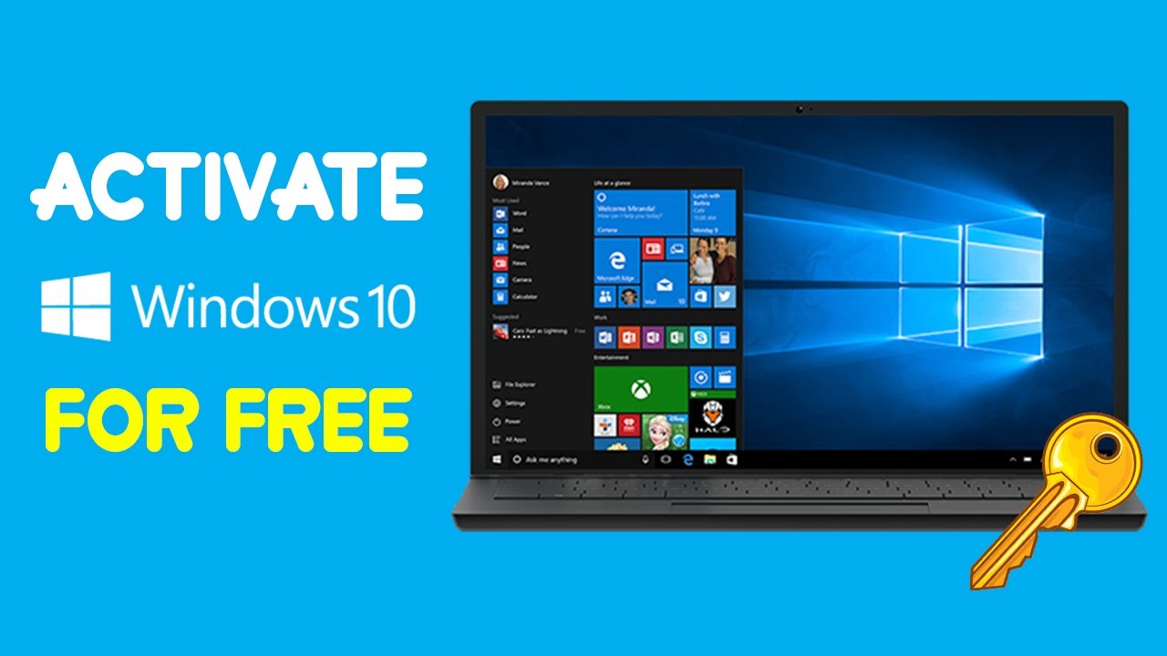 تفعيل ويندوز 10 جميع الإصدارات مجانا | Activate Windows 10 ALL Versions for FREE - YouTube