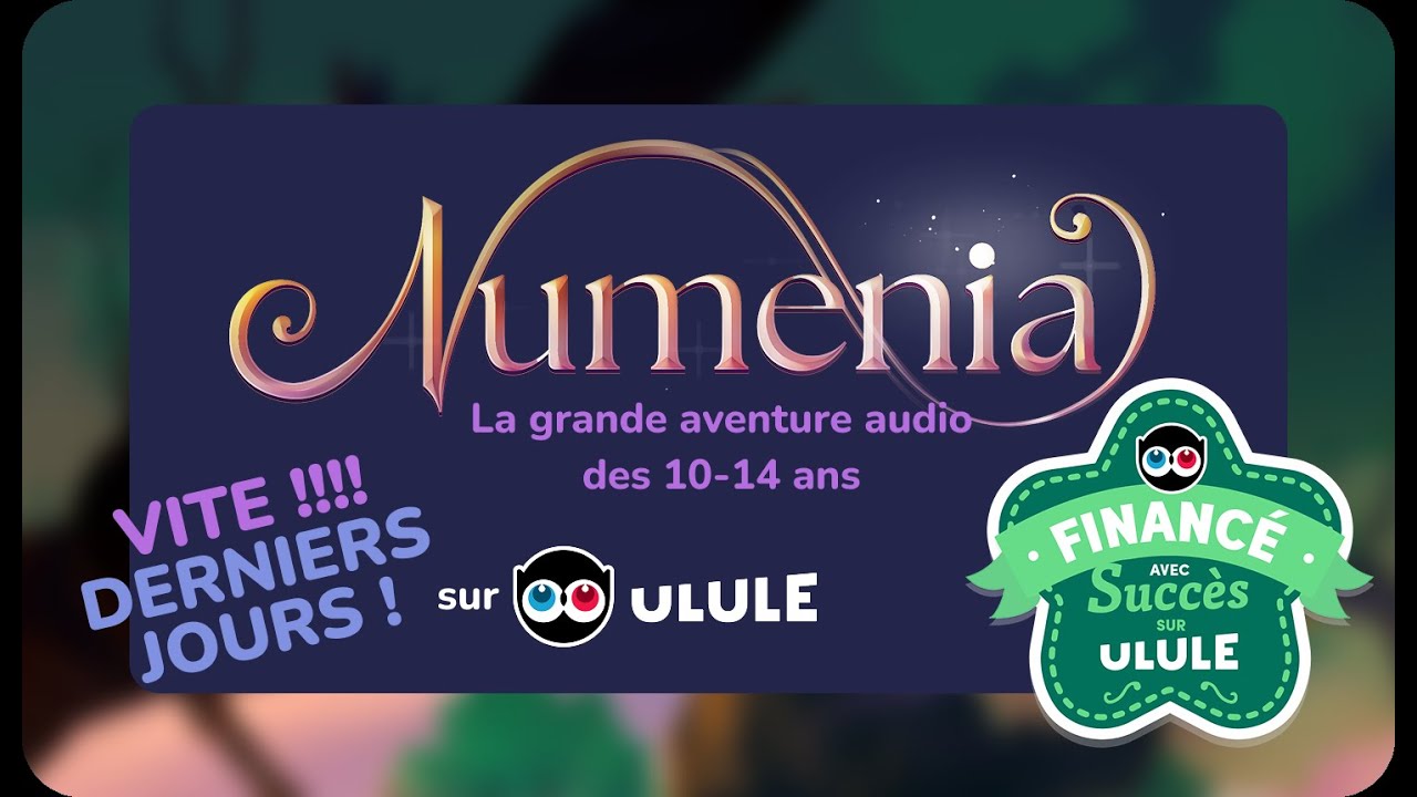 NUMENIA - La Grande Aventure Audio des 10-14 ans ! - YouTube