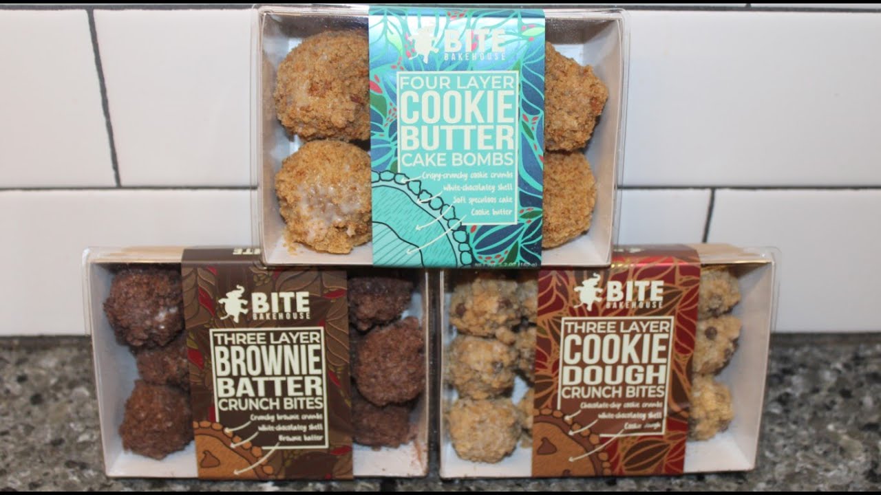 Bite Bakehouse: Cookie Butter Cake Bombs, Brownie Batter and Cookie ...