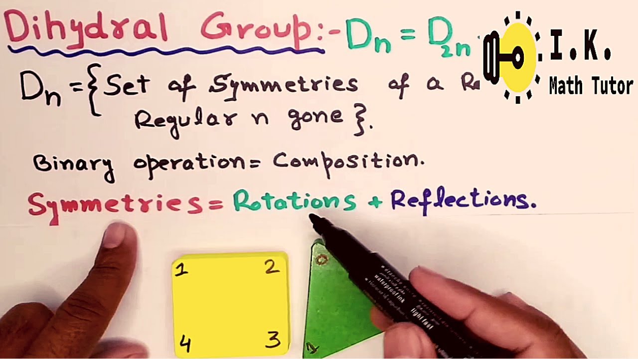 Dihydral Group. Definition, Examples. Construction Of D3 And D4 ...