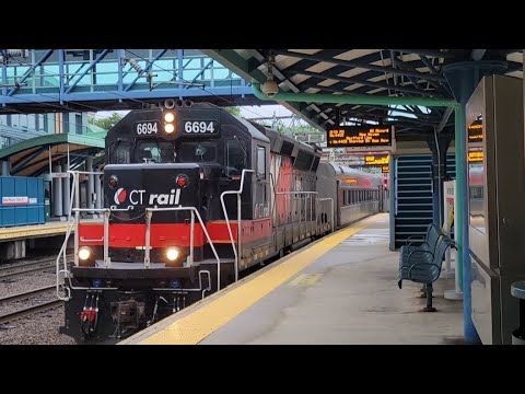 All CDOT's GP40-3Hs (6694-6699) - YouTube