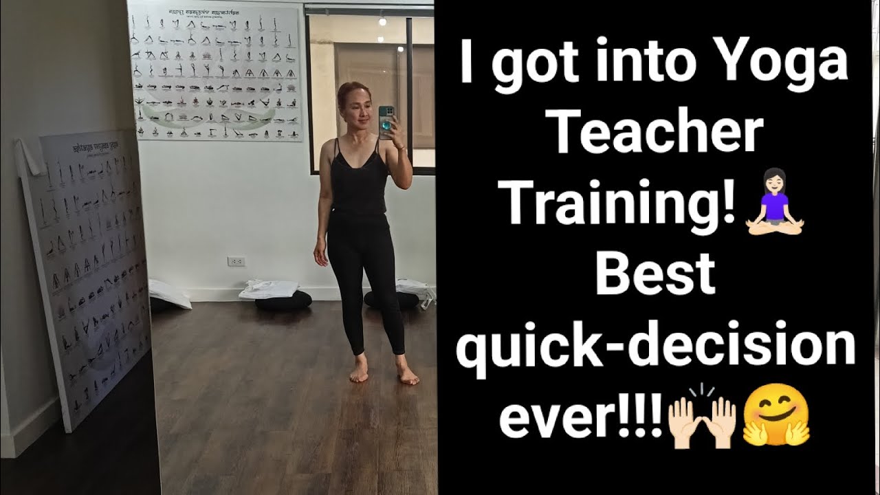 I Enrolled and Got Certified in a Yoga Teacher Training School!!!🤗🧘🏻‍♀️ ...