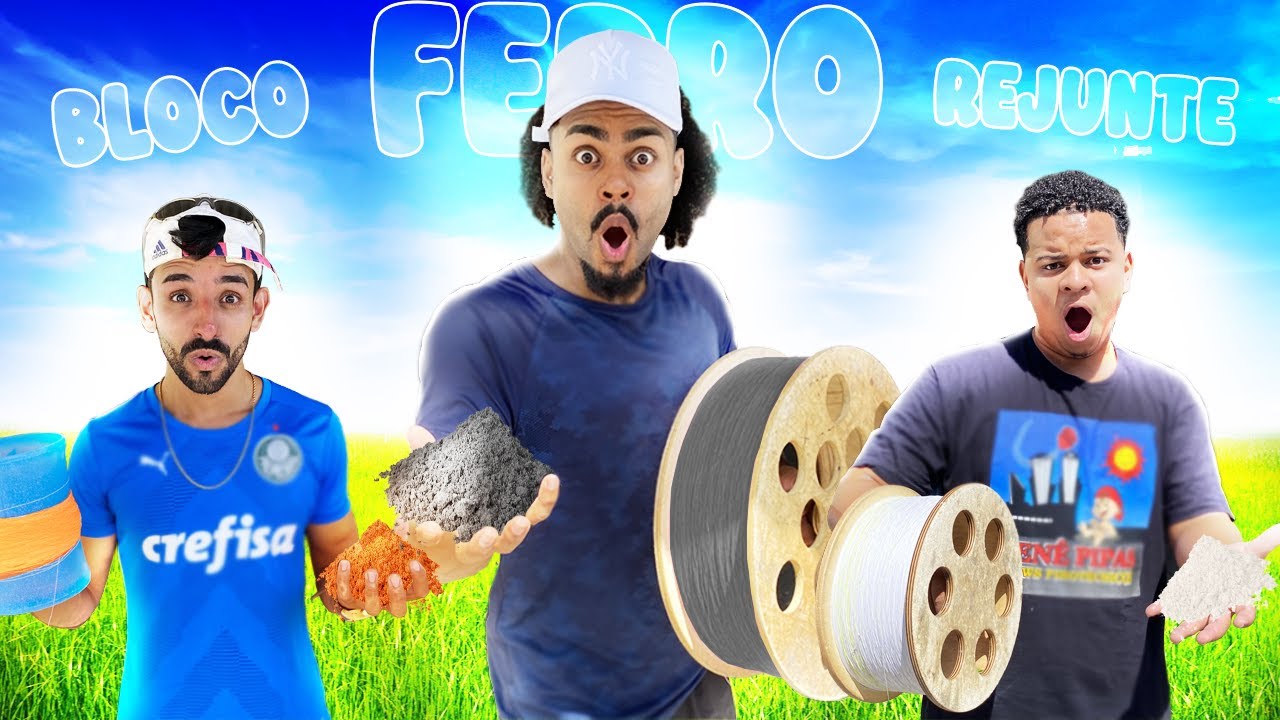 QUEM FIZER O MELHOR CEROL VENCE! ferro vs bloco vs rejunte - YouTube
