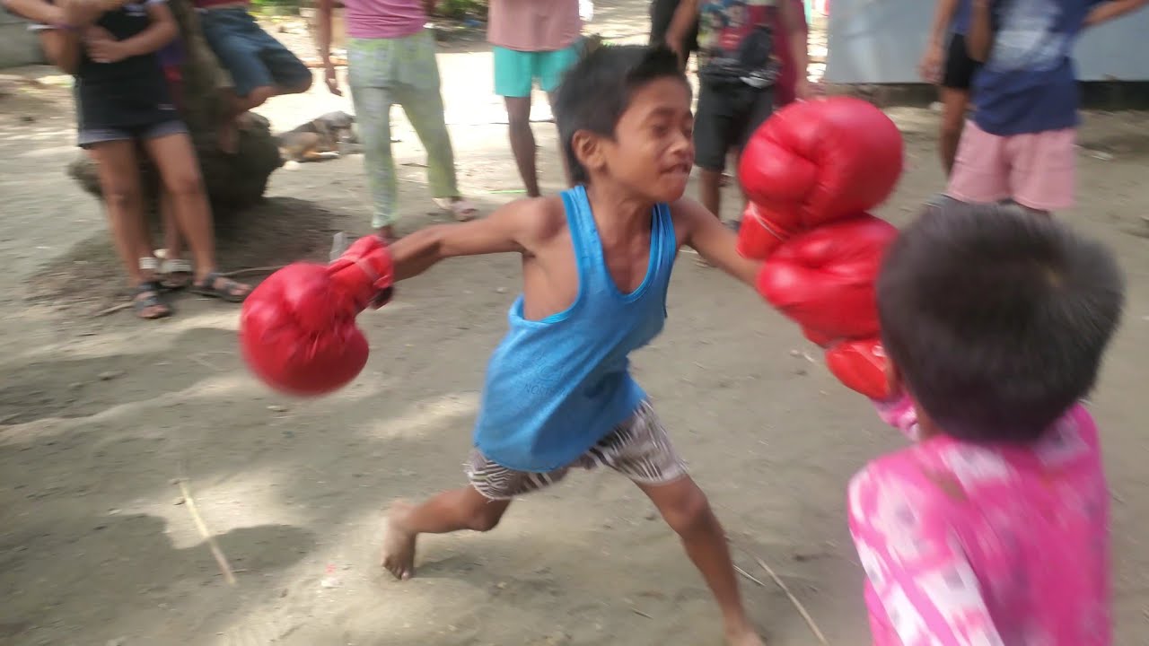 Kids Boxing Pablo vs Kokong Eguia, Bakbakan ng mga Bata - YouTube