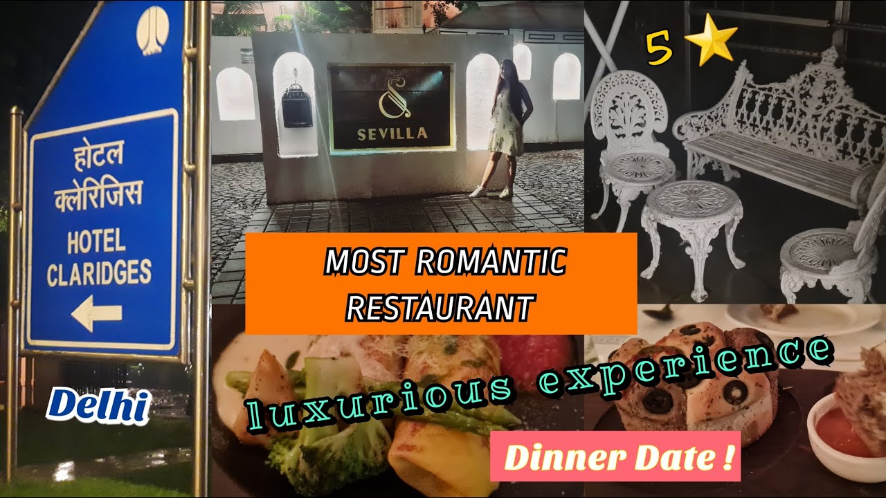 Delhi Vlog | Sevilla Restaurant | Hotel Claridges - YouTube