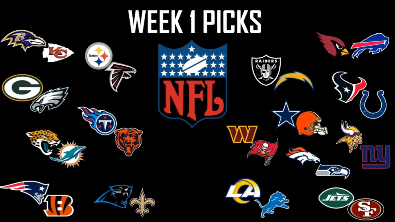 NFL Week 1 Picks!! - YouTube