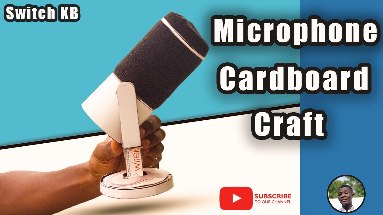 Diy Microphone From Cardboard D I Y Cardboard Craft 100 Working YouTube diy-microphone-from-cardboard-d-i-y-cardboard-craft-100-working-youtube