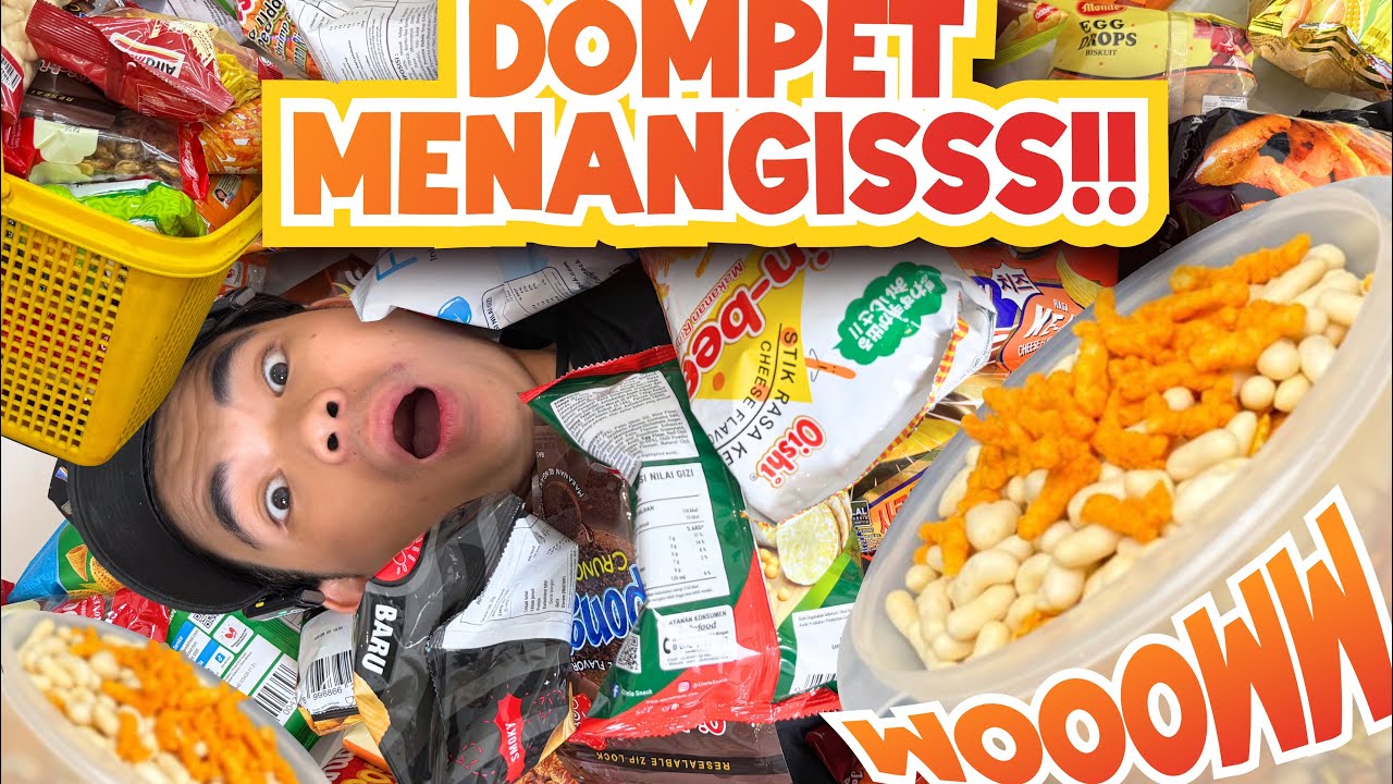 BORONG SEMUA SNACK DI MINI MARKET - YouTube