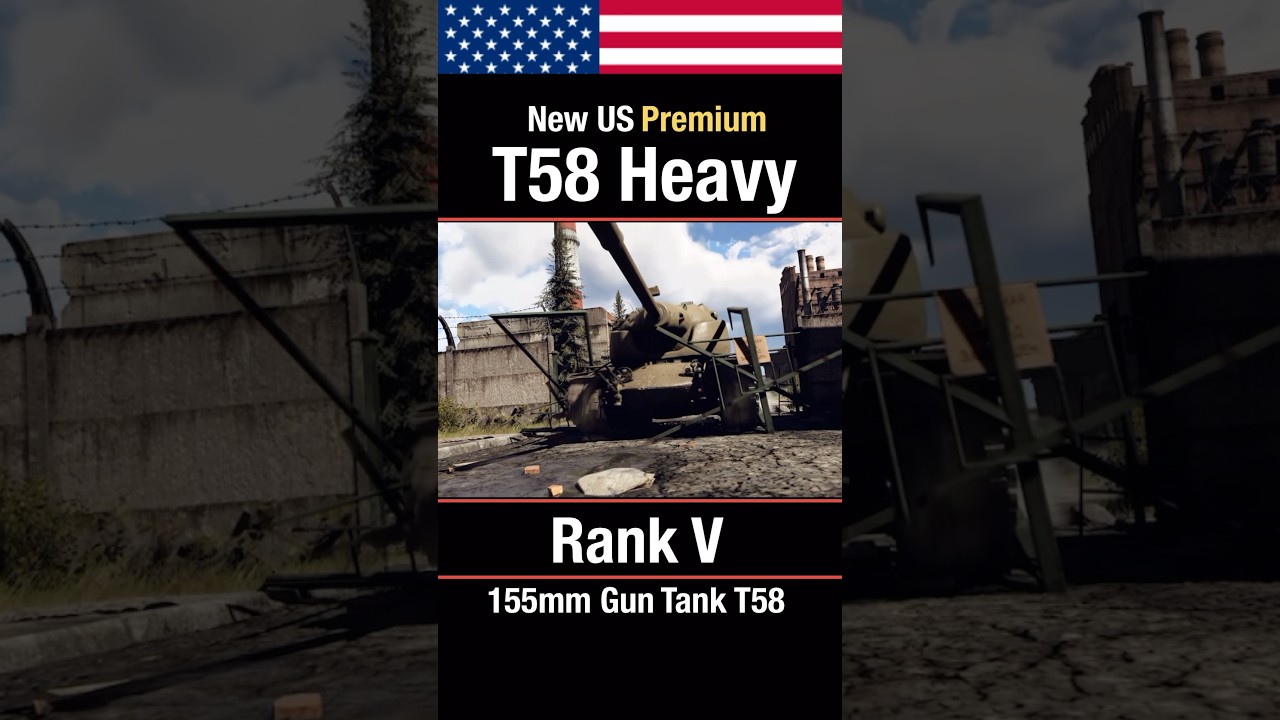 T58 Heavy Premium Coming Soon |War Thunder| #warthunder #tank #shorts ...