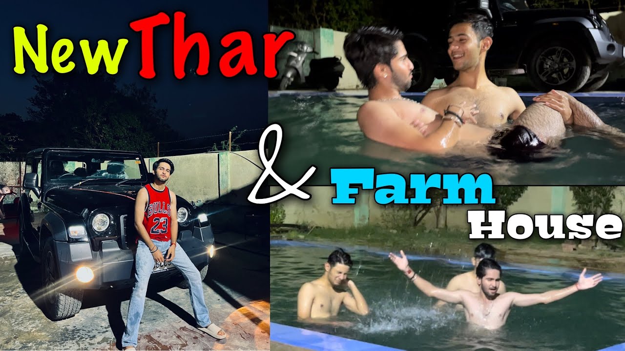 NEW THAR KO FARM PE LE GAYE ️🤝🏻 || Thar RWD || Dev BaBu Vlogss - YouTube