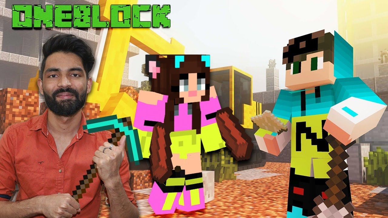 Building Our Dream House in One Block - Live - YouTube
