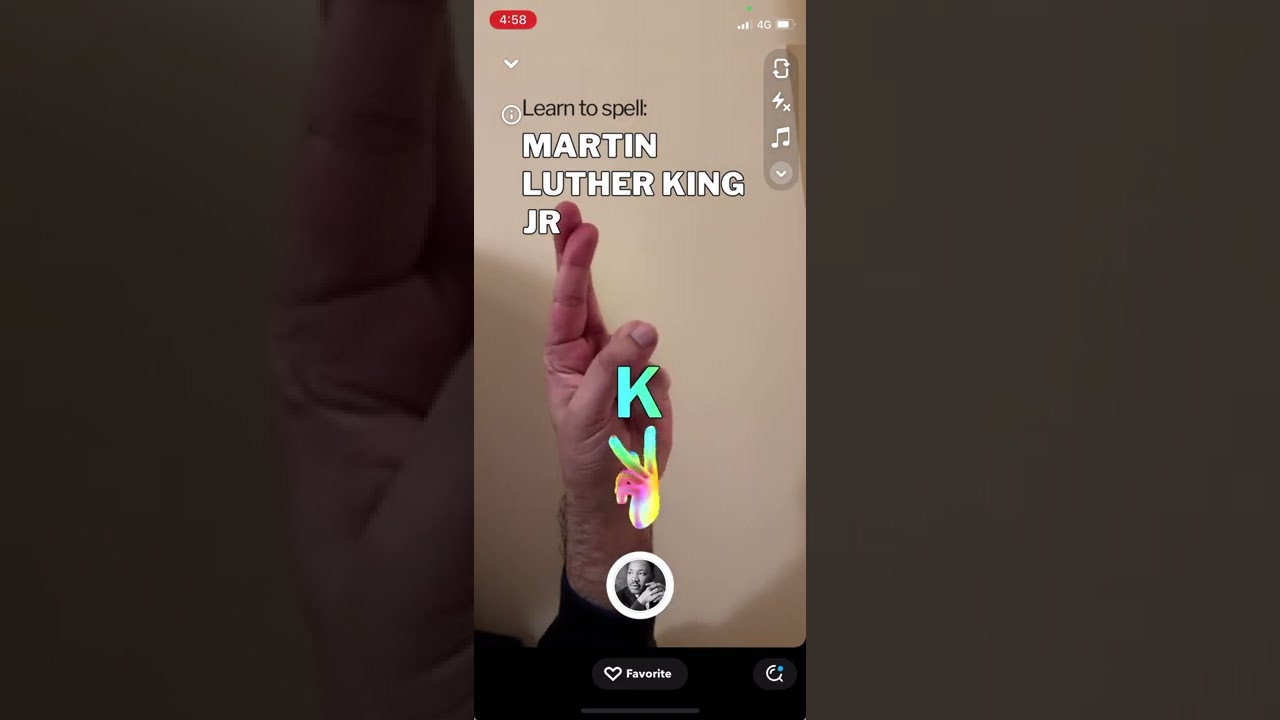 Spell Martin Luther King Jr in sign language - YouTube