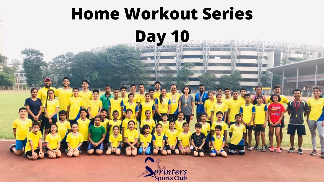 Home Workout Series: Day 10 (Workout at home with Sprinters Sports Club ...
