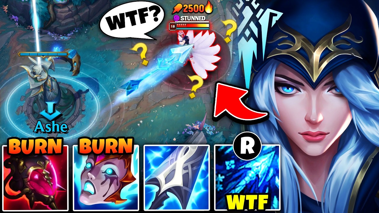 I pulled off the FORBIDDEN Ashe combo... (NOBODY EXPECTS THIS) - YouTube