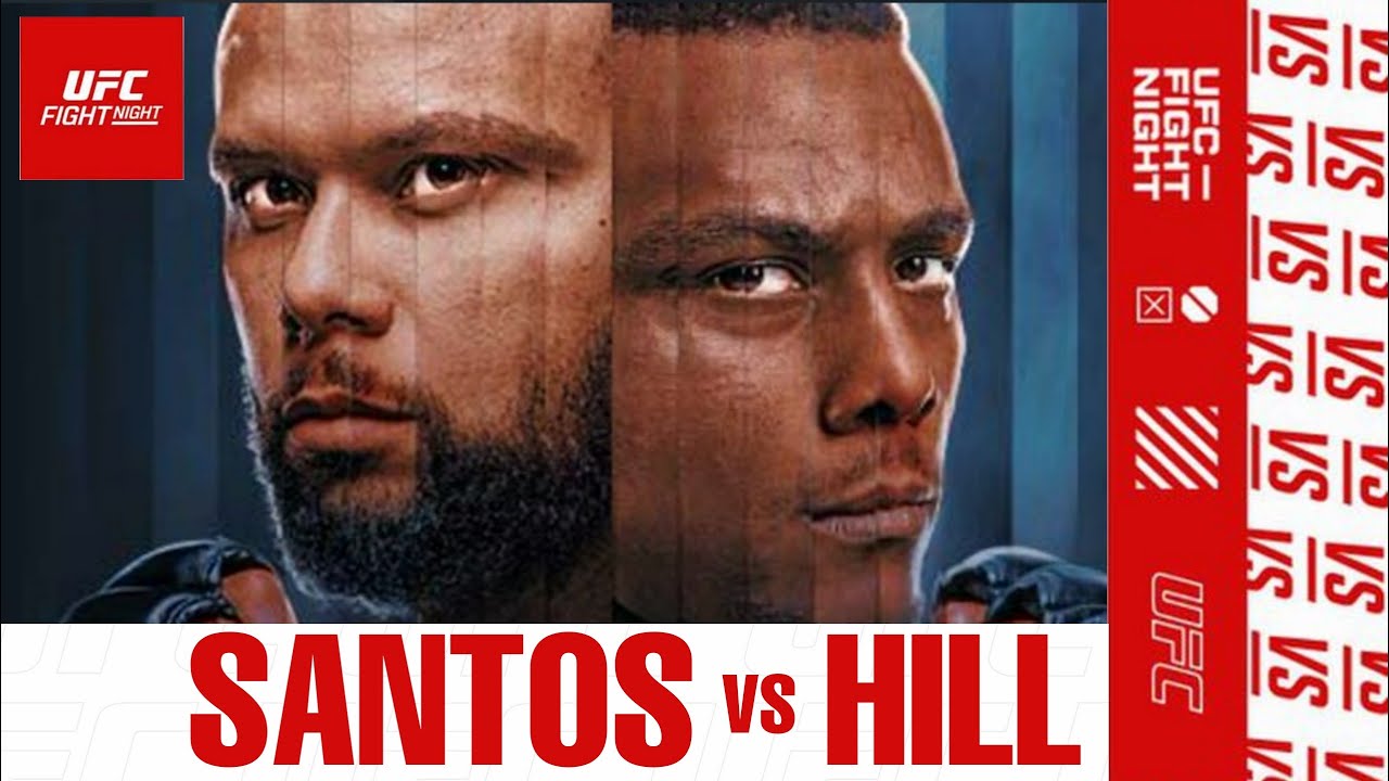 🔴 UFC VEGAS 59 - SANTOS vs HILL + LUQUE vs NEAL Fight Night Live Stream ...