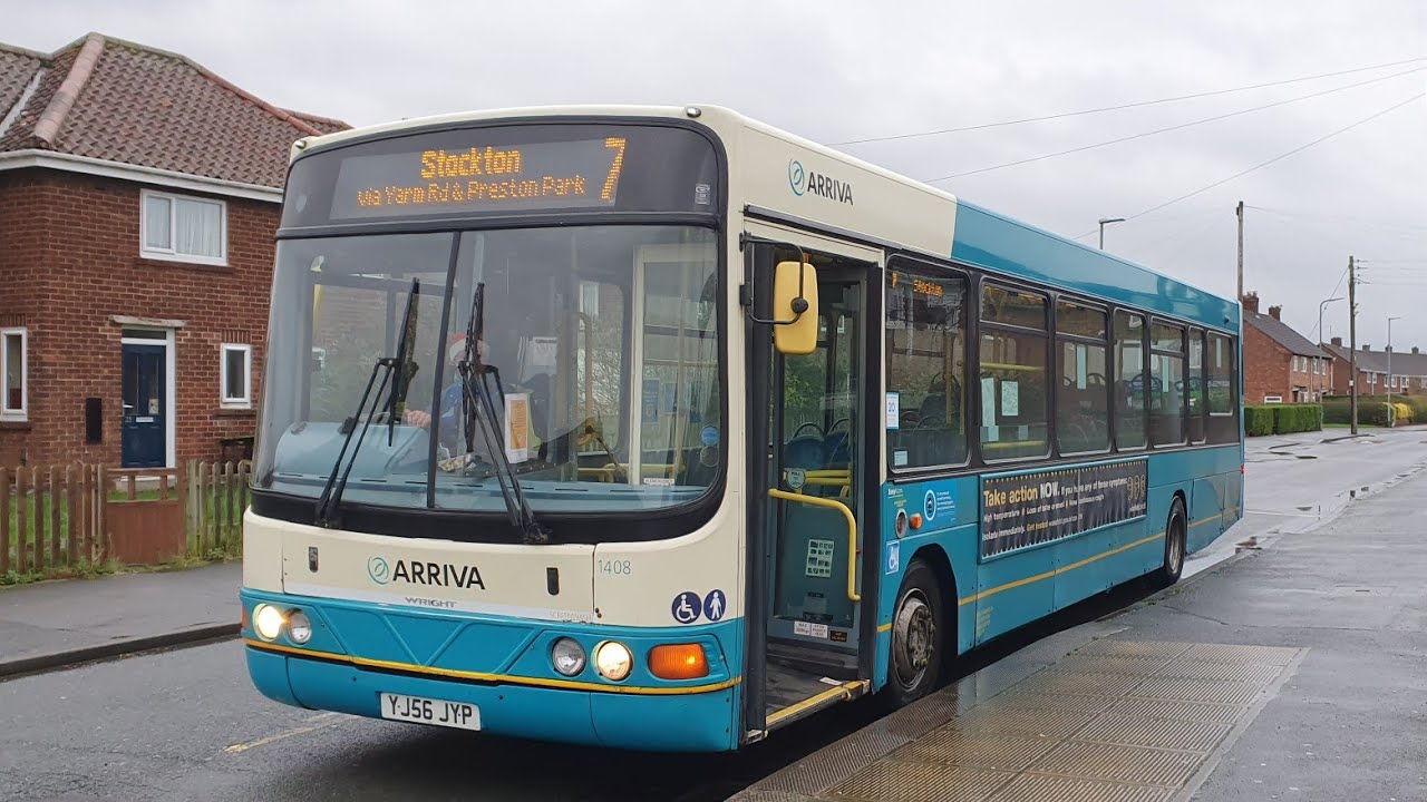 XMAS LOAN: Route 7 | YJ56JYP/1408Y - Arriva North East: VDL SB200 ...
