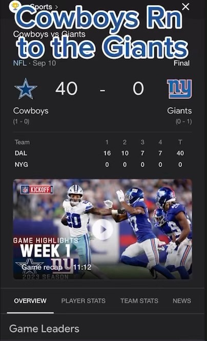 They don’t give no fu #him #nfl #giants #cowboys #idgaf - YouTube