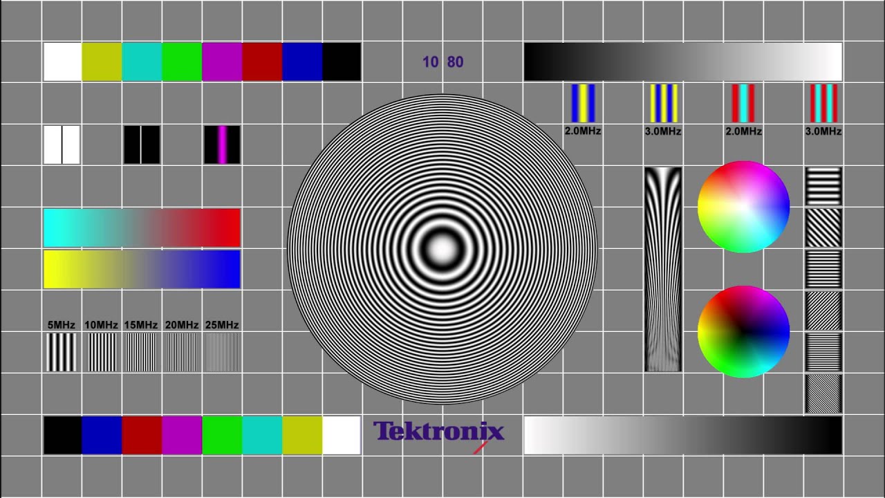 HD monoszkóp - YouTube