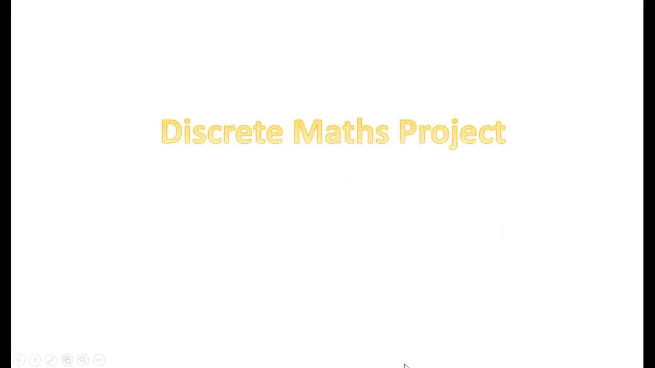 Discrete Mathematics Project - YouTube