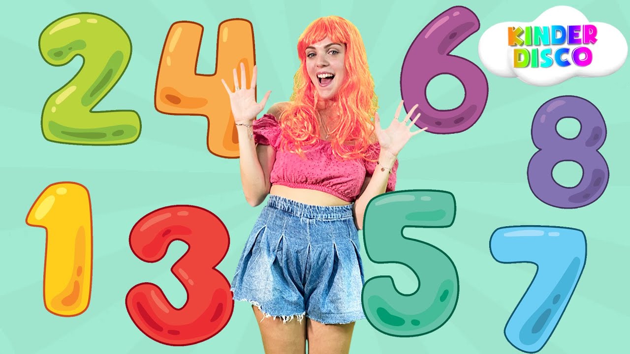 Zehn im Bett - Zahlen lernen ⭐️ Mary Rainbow 🌈 Kinderlieder ...