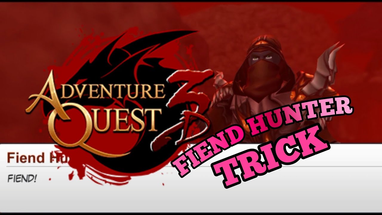 Adventure Quest 3D | SELEDEN "FIEND HUNTER" TRICK - YouTube