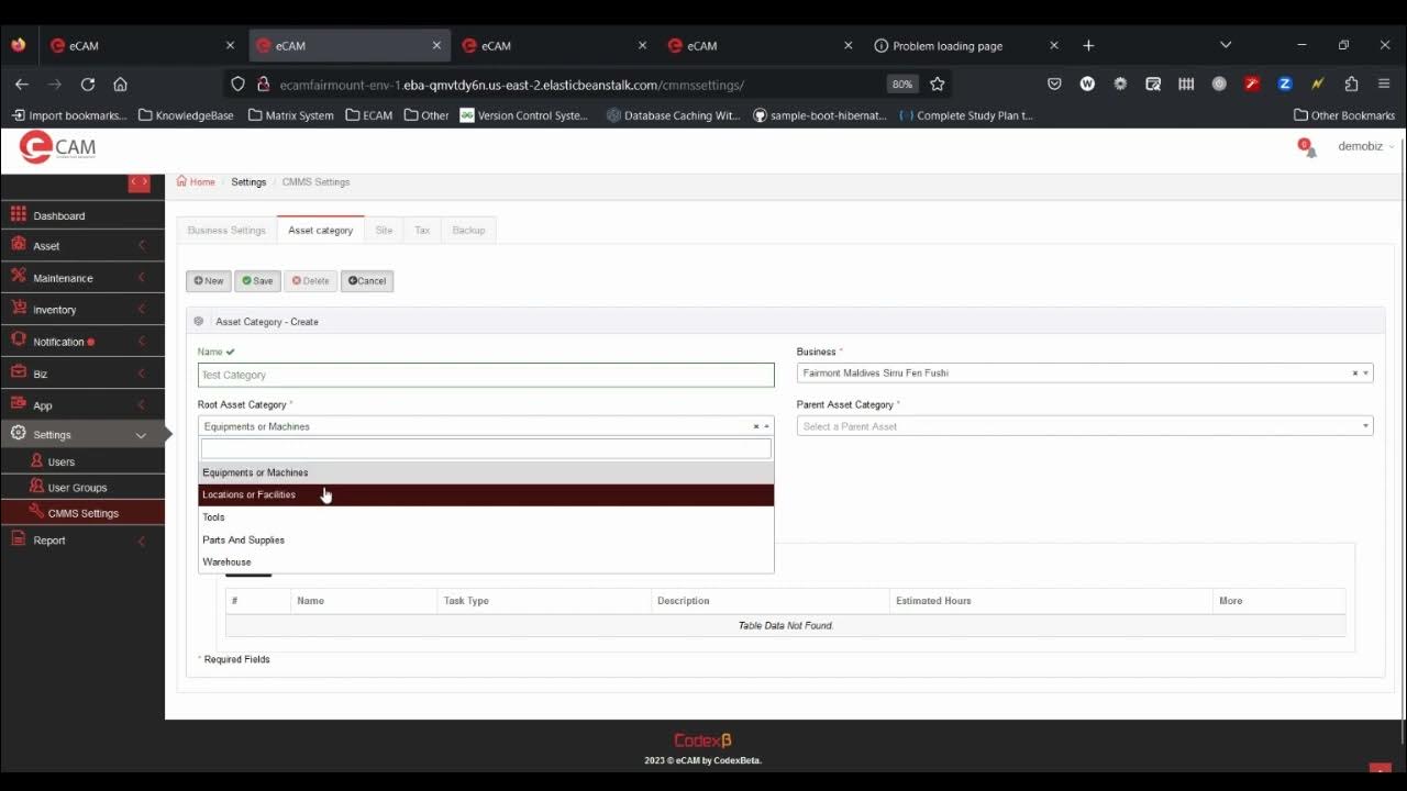 Importing Assets via the Asset import feature in eCAM - YouTube