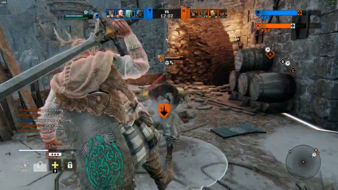 For Honor - Highlander offensive stance powaaaa Dunmaglass! - YouTube