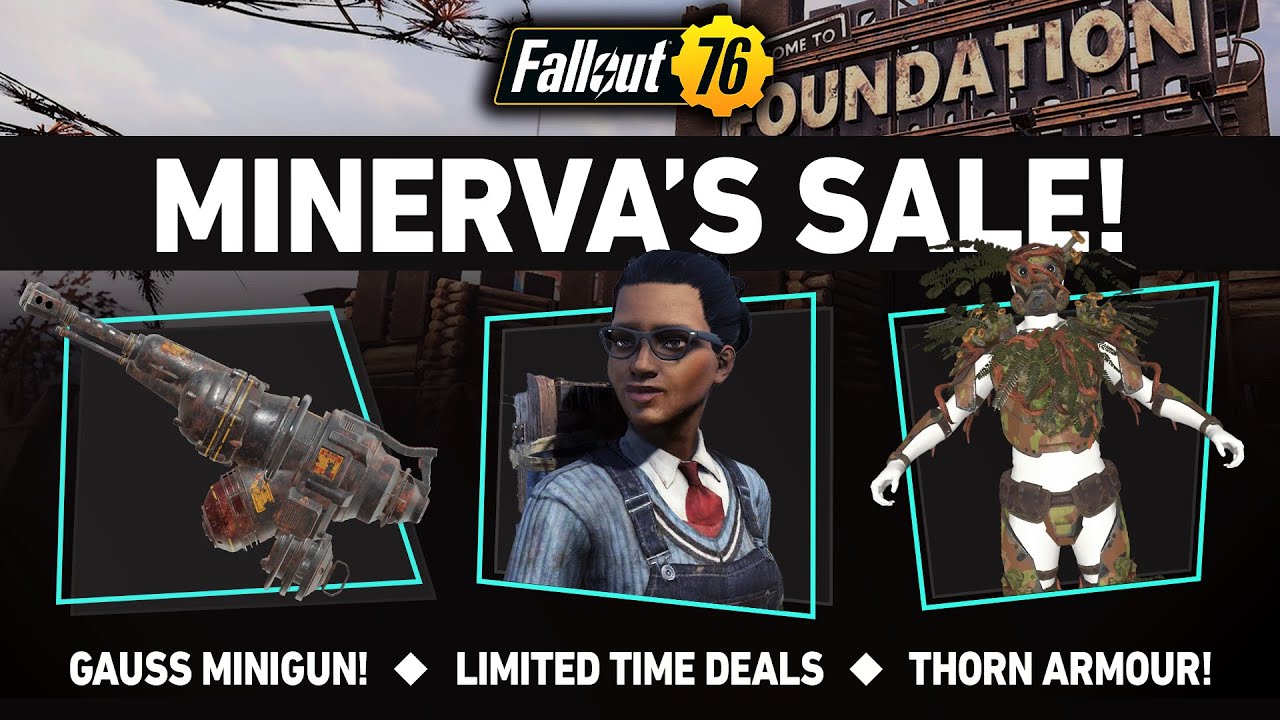 Fallout 76 Minerva Sale Location | November 18th - 20th - YouTube