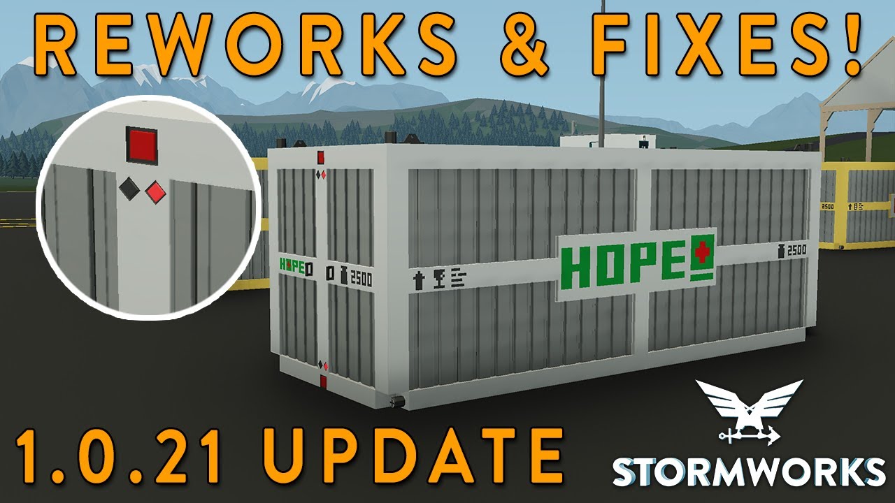 LUA REWORK & GAME FIXES - 1.0.21 Update - Stormworks - YouTube