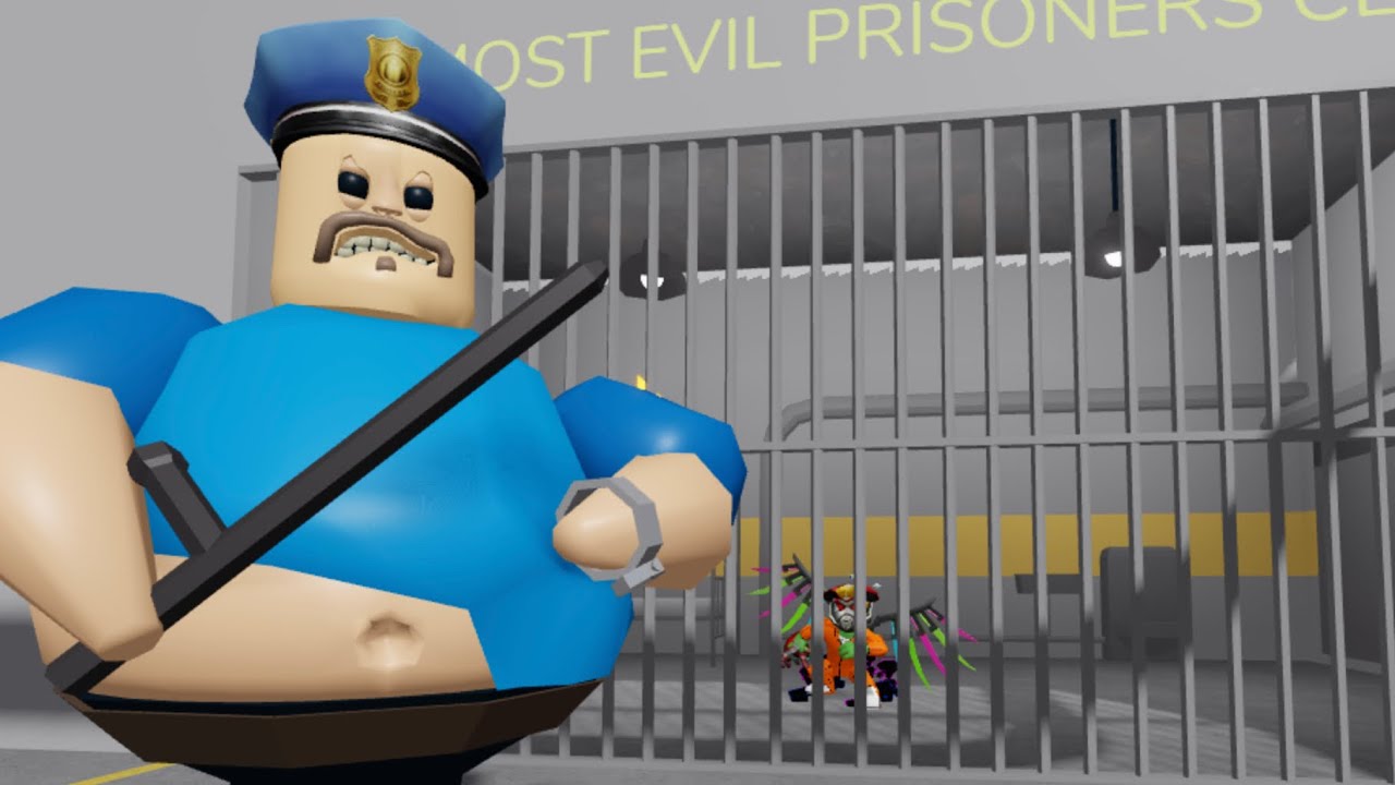 Barry escape prison obby ( Can I escape or will I be in prison forever ...