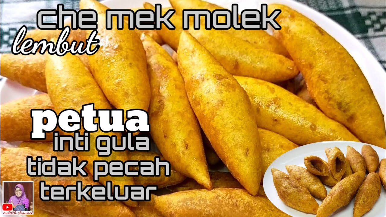 PETUA CHE MEK MOLEK LEMBUT DAN INTI GULA TIDAK PECAH TERKELUAR (english ...