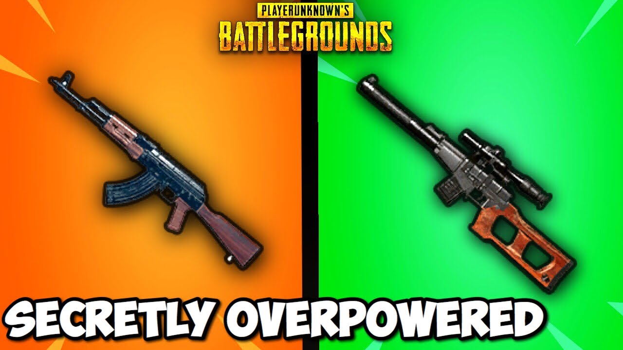 Top 10 Most UNDERRATED WEAPONS IN PUBG! (lowkey amazing) - YouTube