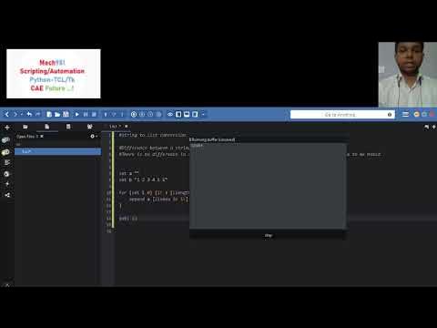 Basics of TCL/TK - 12 #Hypermesh Scripting - YouTube