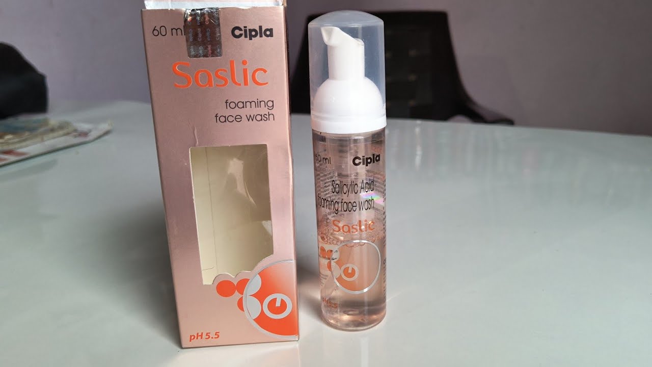 Saslic foaming face wash of cipla uses, benefits & side effects by Dr Shbbir - YouTube