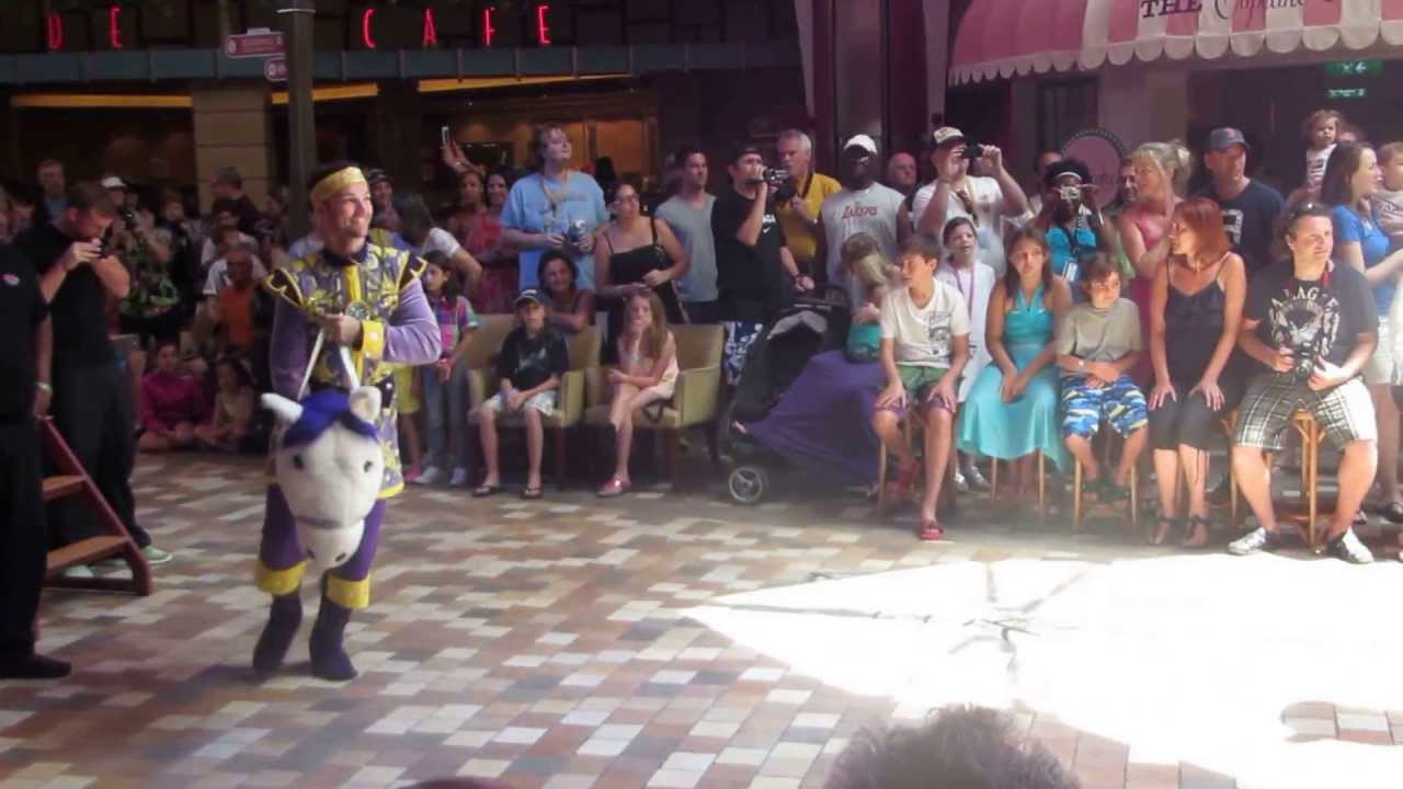 Dream Works Character Parade on the Allure of the Seas - Royal ...